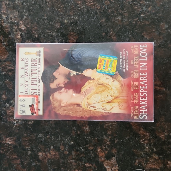 Media | Shakespeare In Love Vhs Video Tape | Poshmark